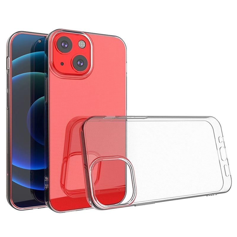 Coque iPhone 13 Mini Antidérapante en TPU - Flexible - Transparente