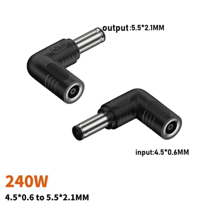 Adaptateur d'alimentation DC Connecteur 4.5x0.6mm Femelle vers 6.0x3 ...