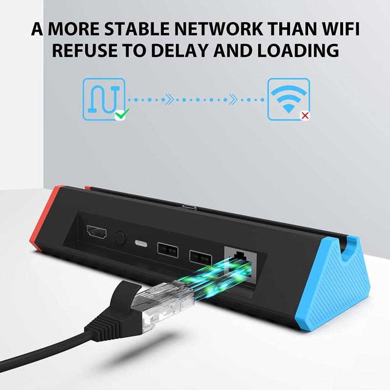 Station d'accueil multiport pour Nintendo Switch / Switch OLED (modèle ...