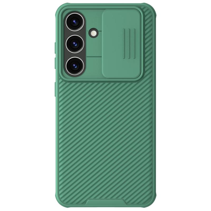 Coque Hybride Samsung Galaxy S24+ Nillkin CamShield Pro Magnetic - Verte