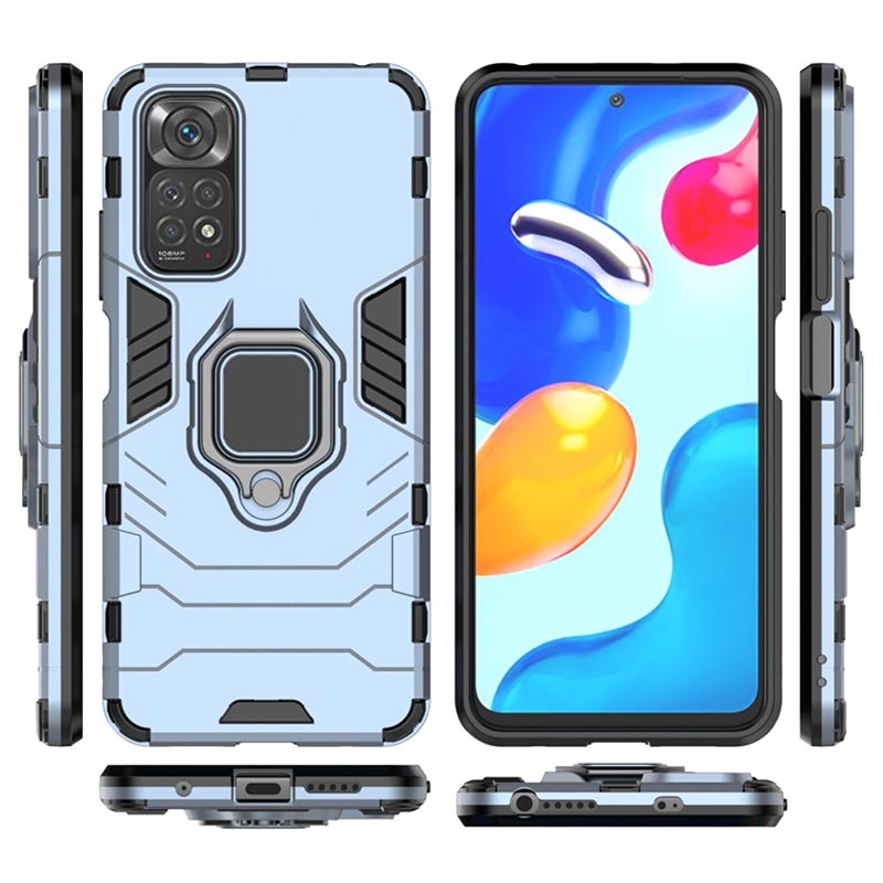 Coque Hybride Xiaomi Redmi Note 11/11S avec Support Bague