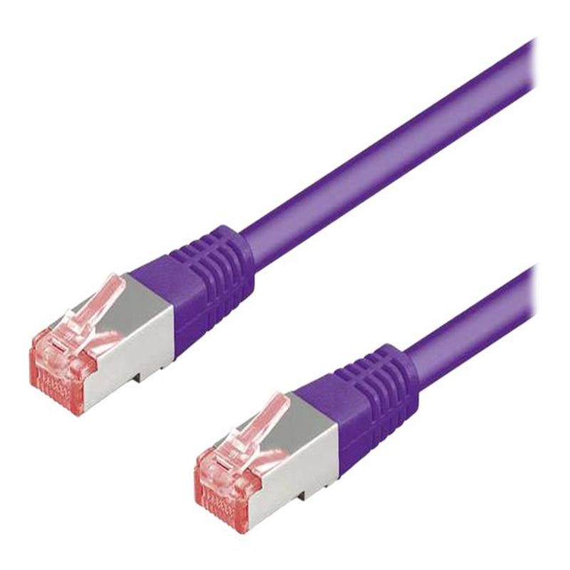 Goobay CAT 6 Paires Dans Une Feuille Métallique = PiMF Câble Réseau de ...