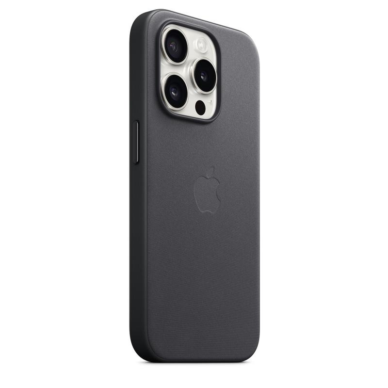 Coque iPhone 15 Pro Max en Tissage Fin avec MagSafe Apple MT4V3ZM/A - Noir